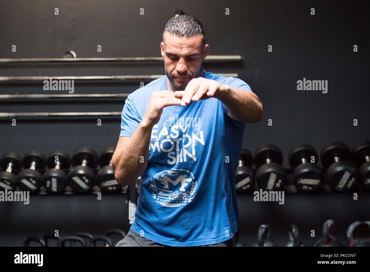 Duesseldorf, Deutschland. 12th Sep, 2018. WBA heavyweight world ...