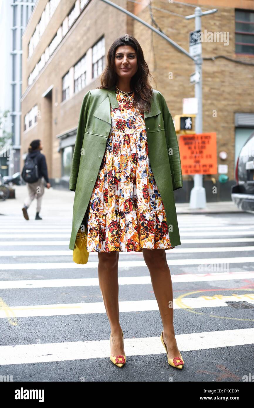 Giovanna Engelbert, Senior Fashion Editor of Vogue Japan, posing on the ...