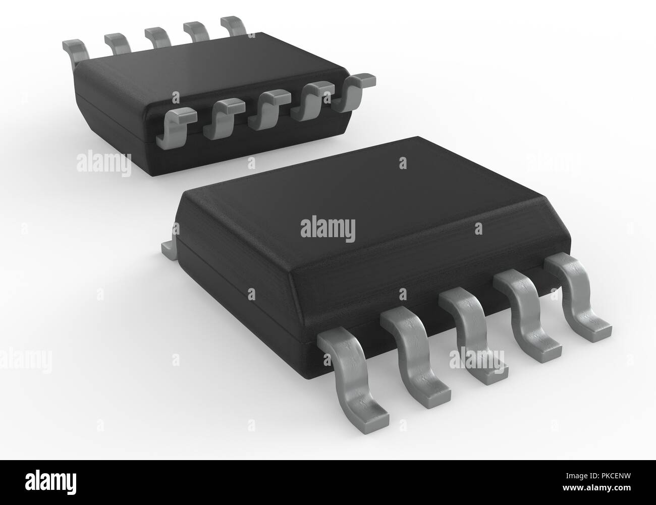 Electrionic Circuit Chip Package SSOP 3d illustration Stock Photo - Alamy