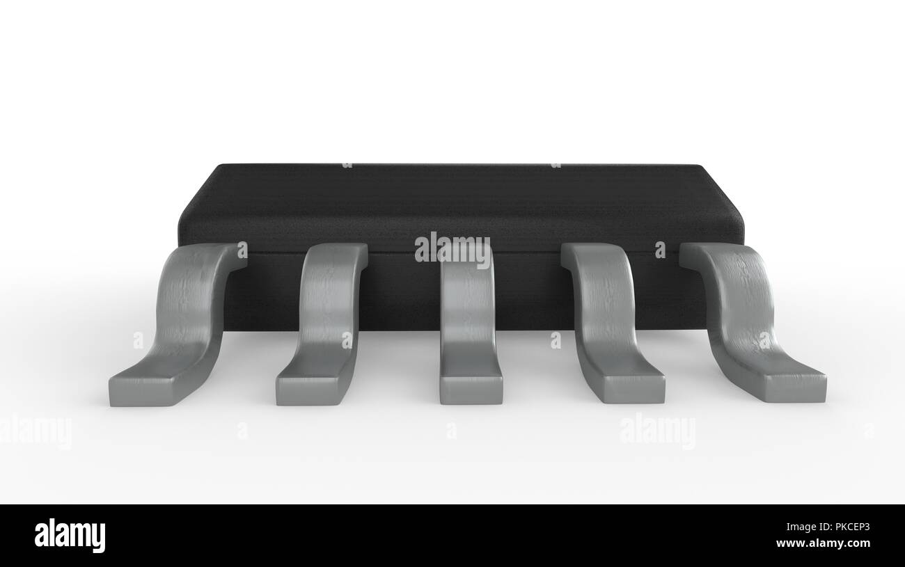 Electrionic Circuit Chip Package SSOP 3d illustration Stock Photo - Alamy