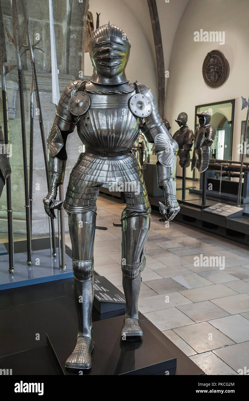 Knights Armor, harness, Küriss, c. 1590, National Museum, Munich, Upper ...