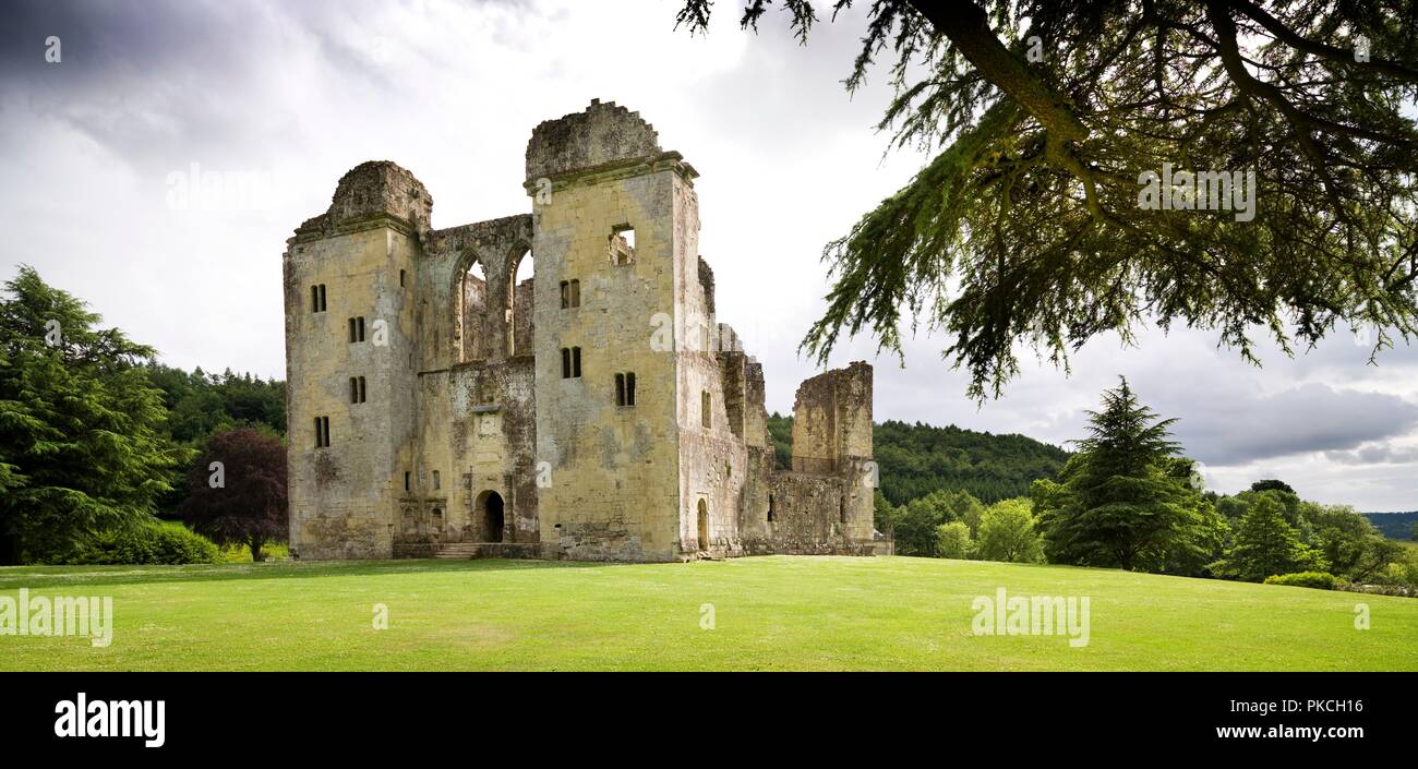 Old Wardour Castle, Wiltshire, 2008. Artist: Historic England Staff ...