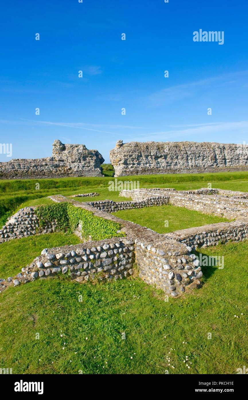 Richborough Roman Fort, Kent, 2010. Artist: Historic England Staff ...