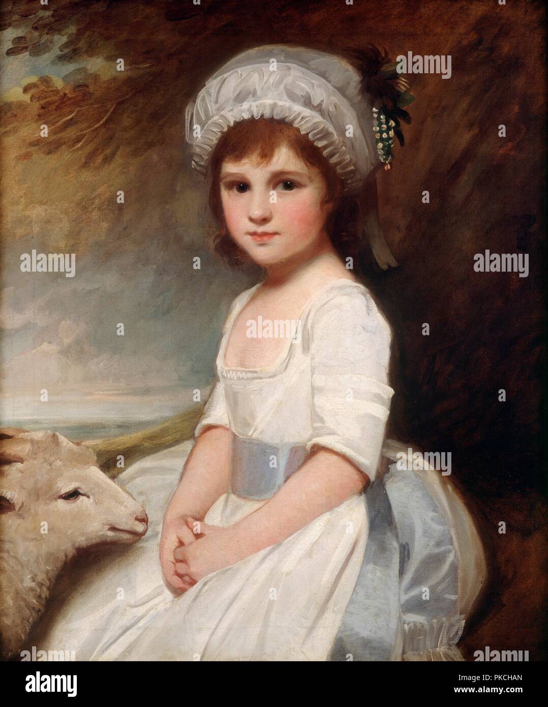 'Miss Martindale', 1781-1782. Artist: George Romney Stock Photo - Alamy