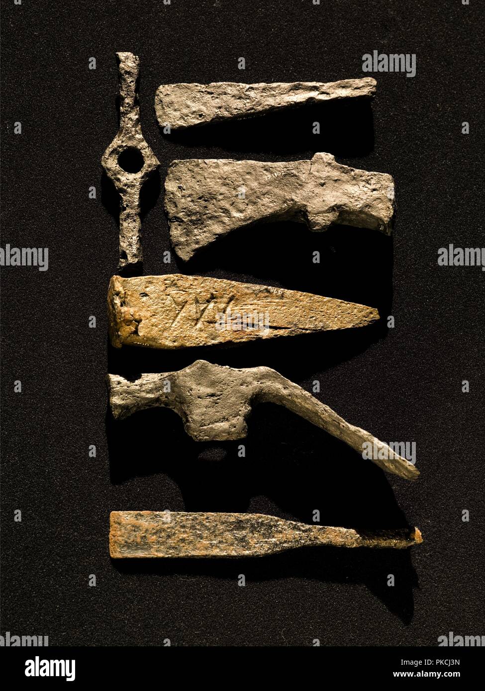 Roman carpentry and stoneworking tools, Corbridge Roman Town Museum ...