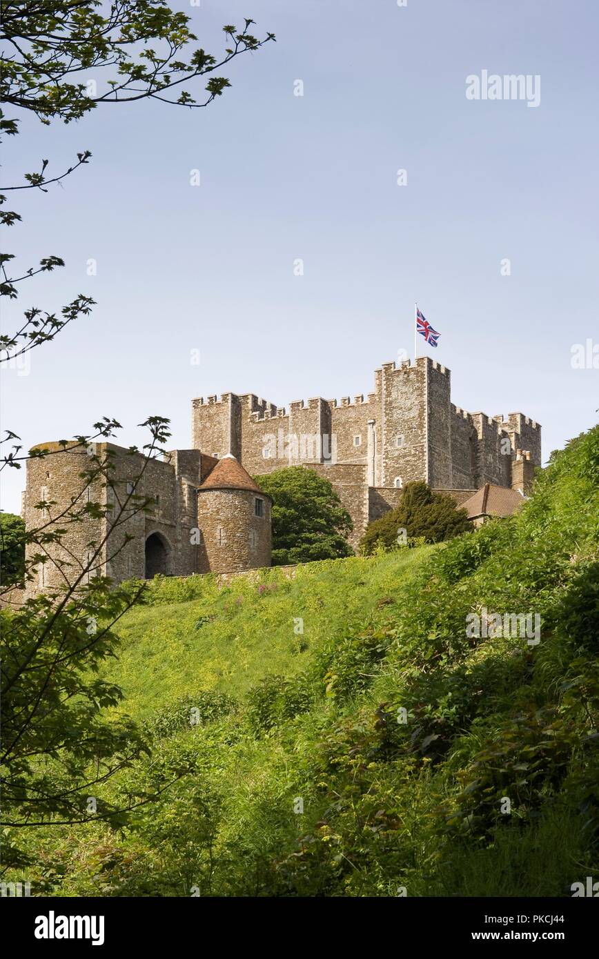 Dover Castle, Kent, 2009. Artist: James Brittain Stock Photo - Alamy