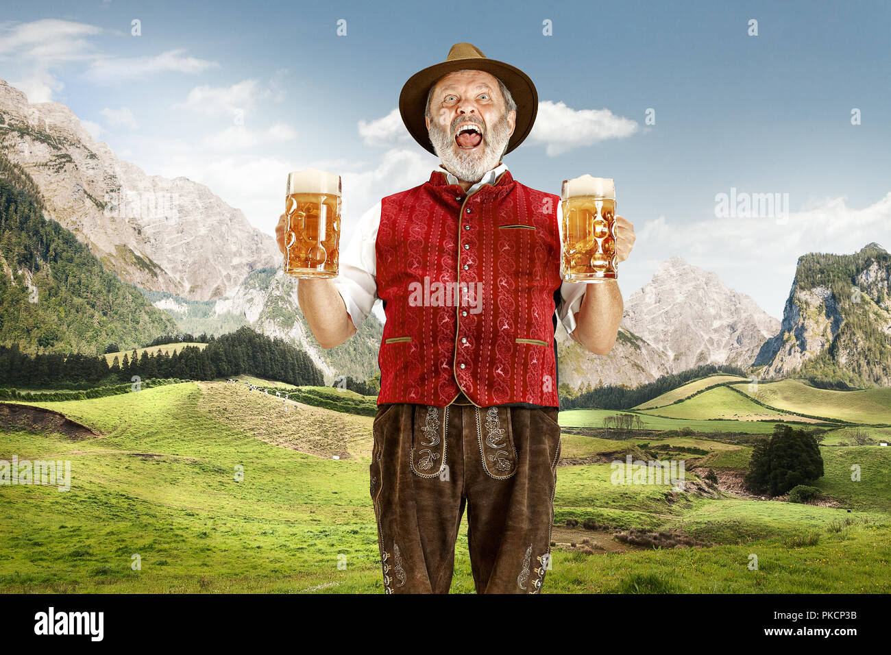 Traditional austrian costume hi-res stock photography and images - Alamy