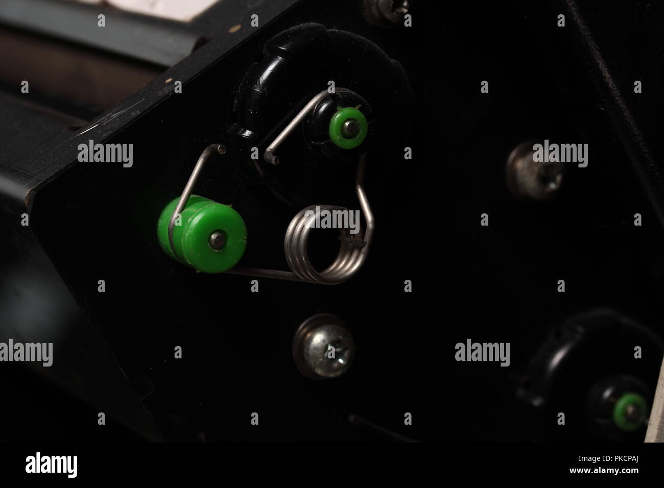 Spring pull out to harvest based on positions in use Stock Photo - Alamy