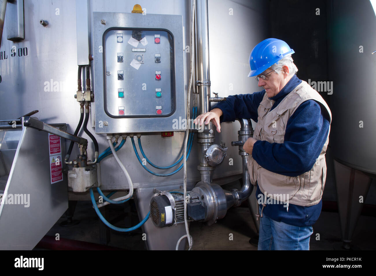 repairman during maintenance work Stock Photo - Alamy