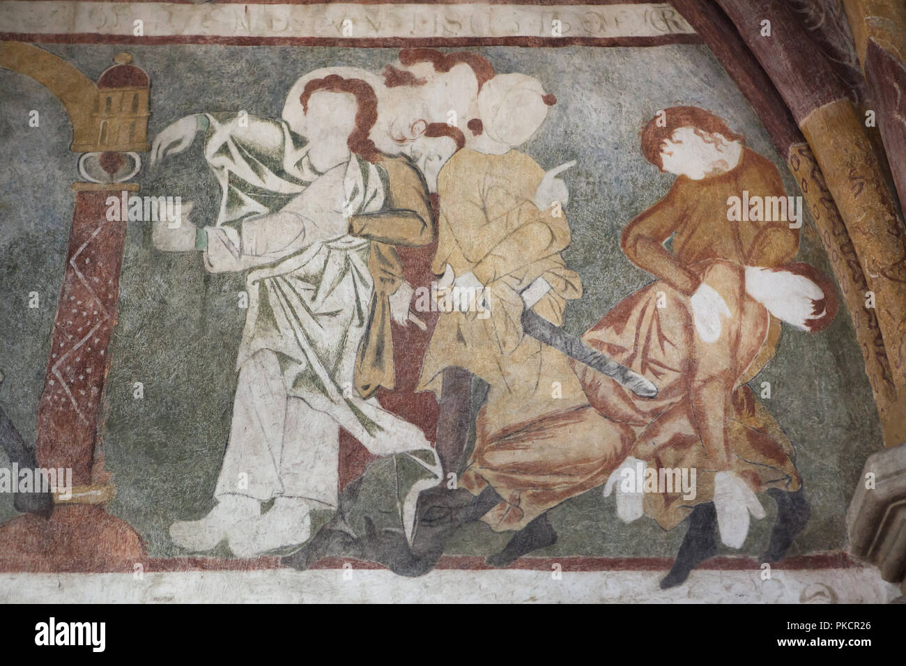 Saint John the Apostle drinks a cup of deadly poison to demonstrate the ...