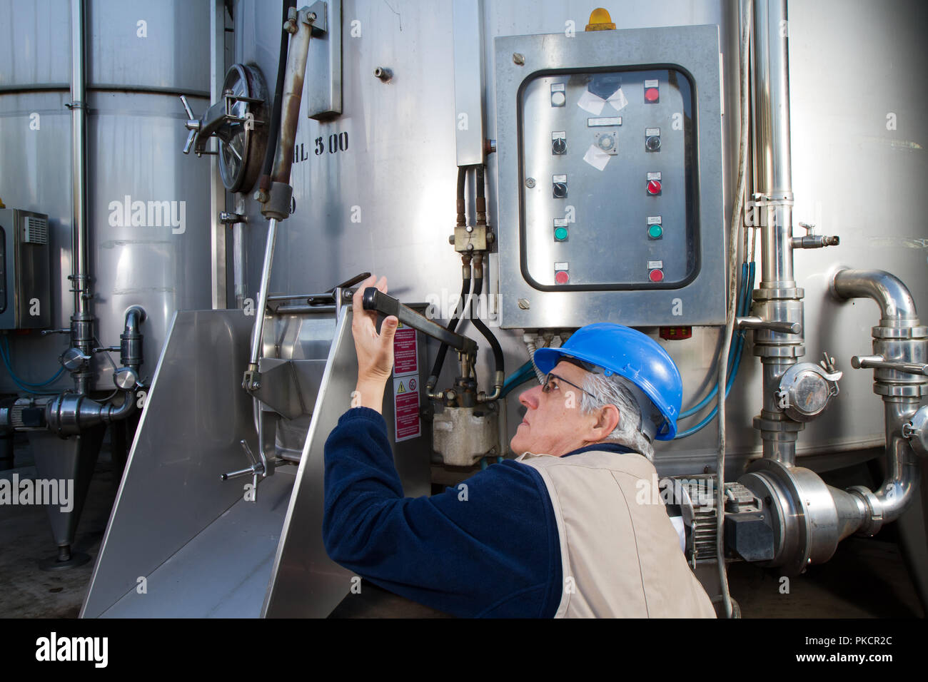 repairman during maintenance work Stock Photo - Alamy