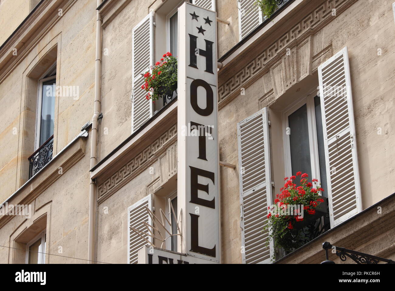 Hotel room window paris hi-res stock photography and images - Alamy