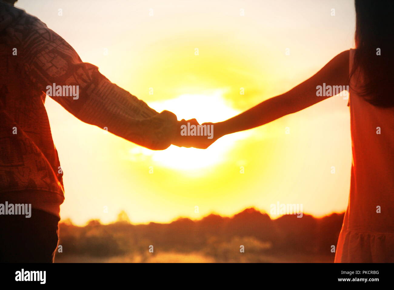 Shadow Hands Together