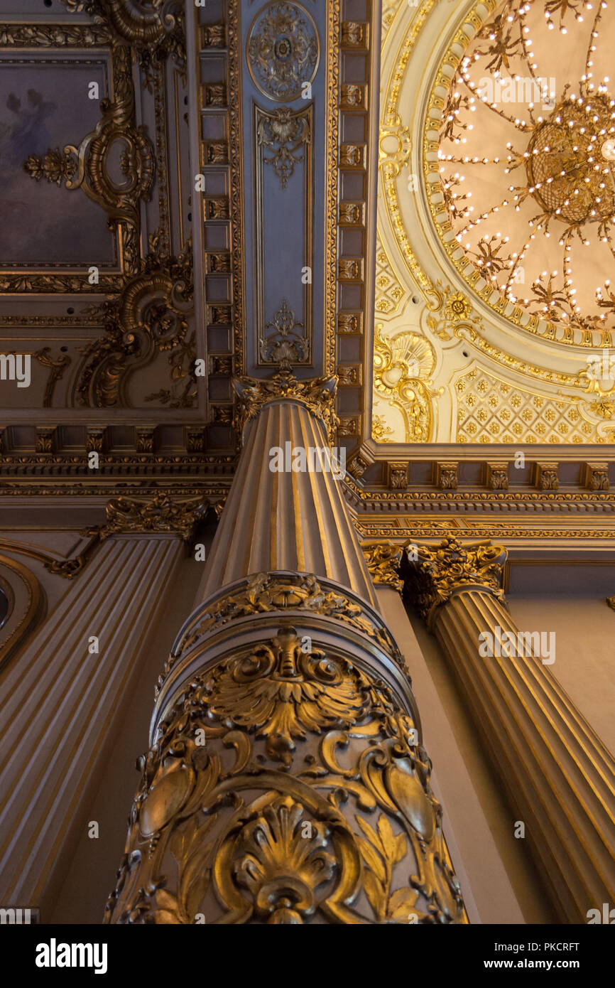 Buenos Aires, Argentina. 01 January, 2014. A view of the interior of ...