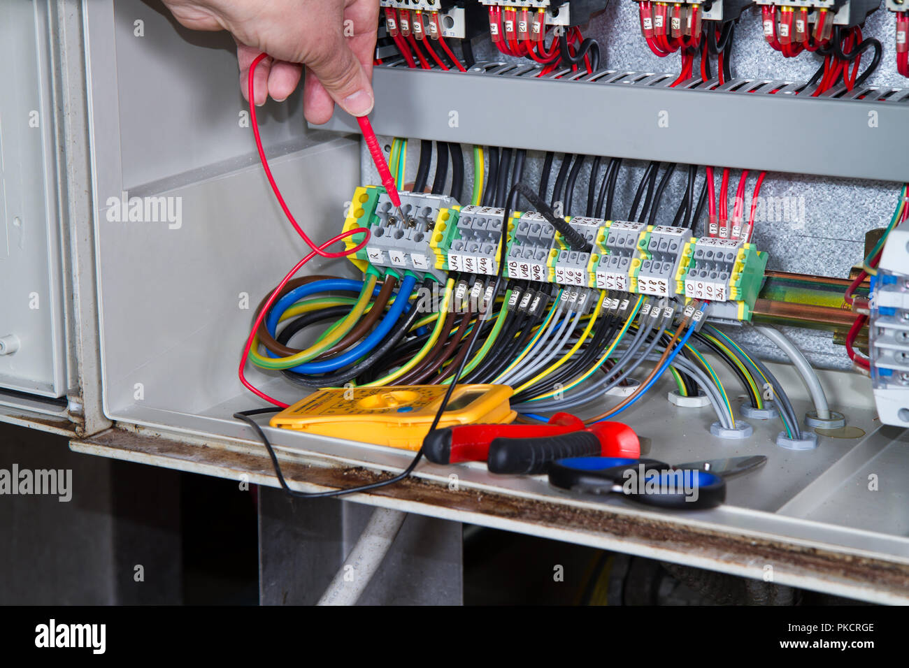 Installing electric box hi-res stock photography and images - Alamy