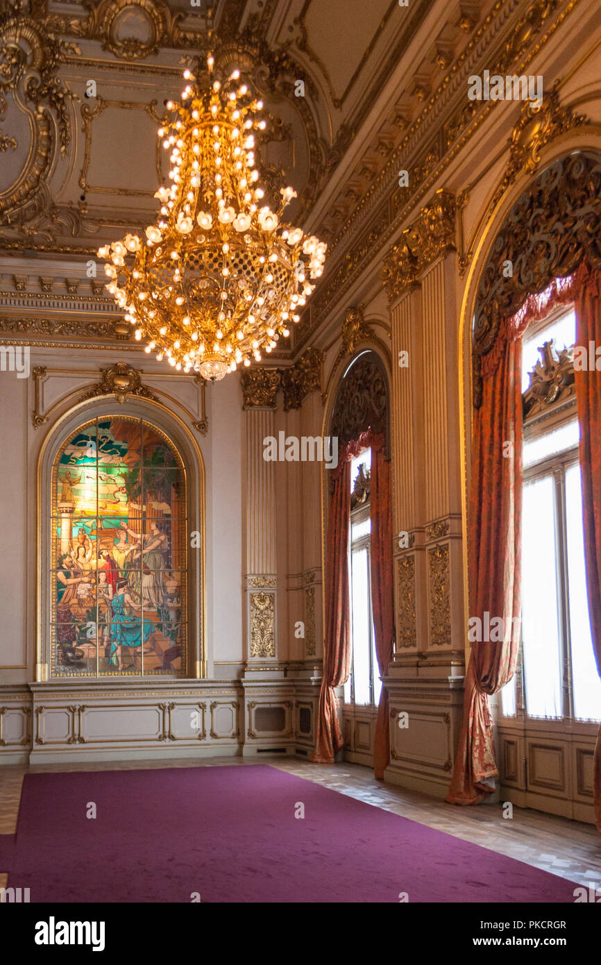 Buenos Aires, Argentina. 01 January, 2014. A view of the interior of ...