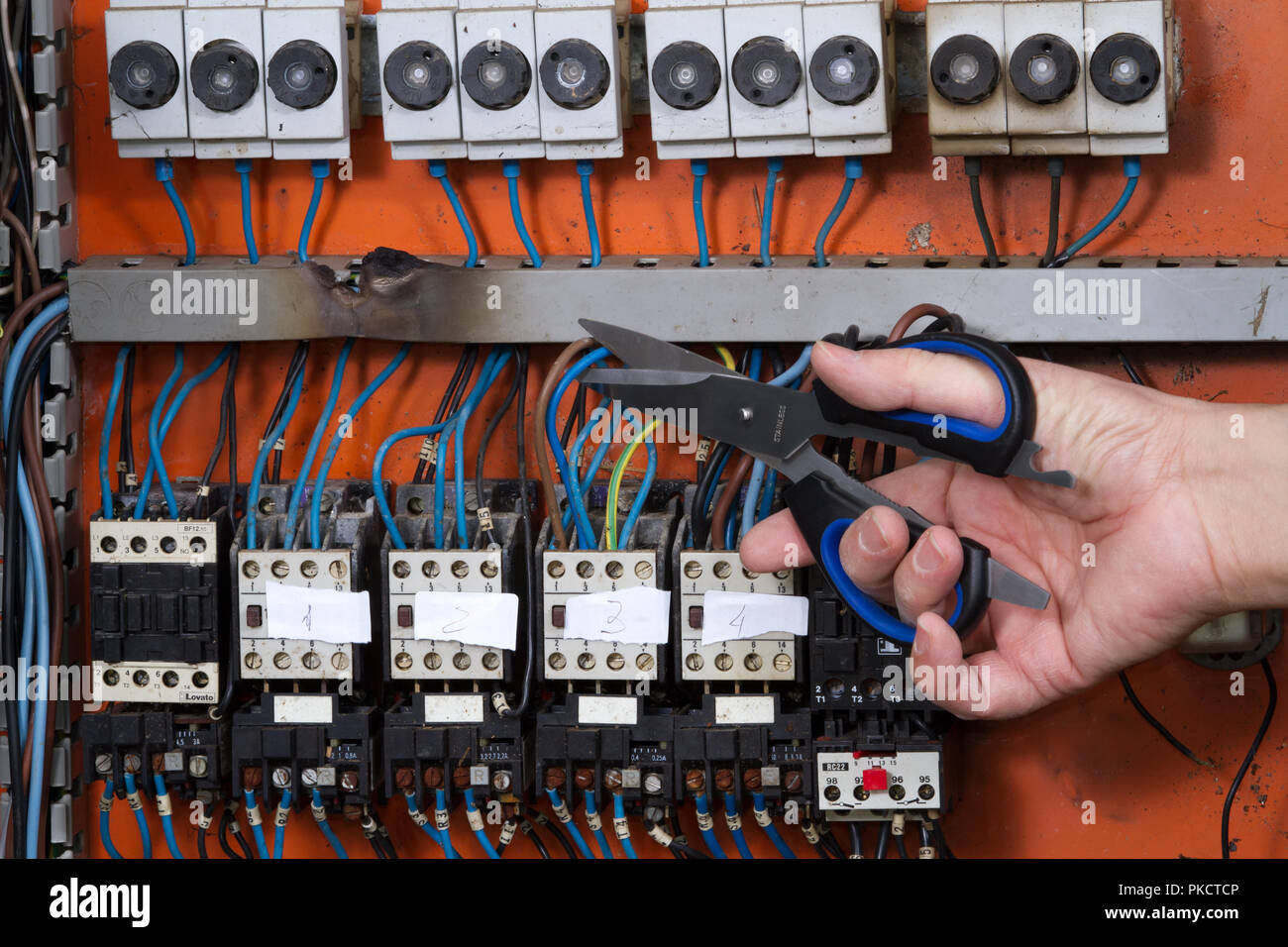 Check electrical work hi-res stock photography and images - Alamy