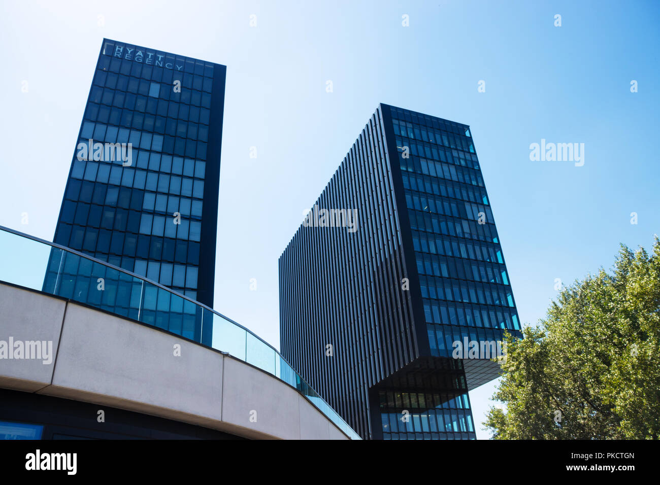 The Hyatt Regency Hotel in Dusseldorf Germany Stock Photo - Alamy