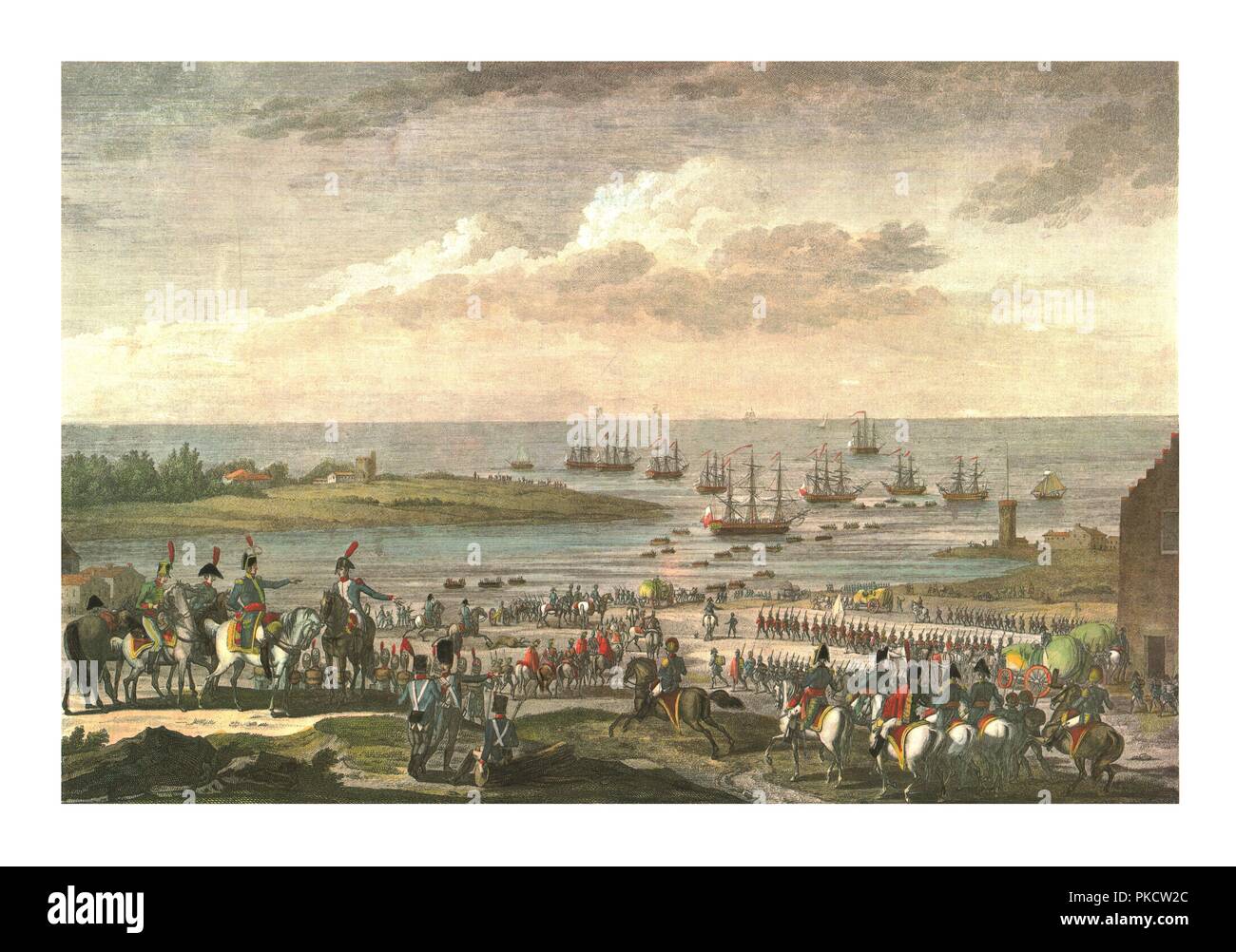 Embarkation of the english in holland hi-res stock photography and ...