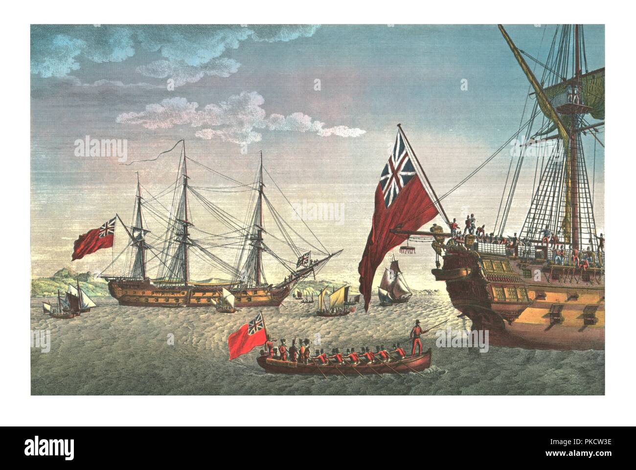 19th century british navy ships hi-res stock photography and images - Alamy