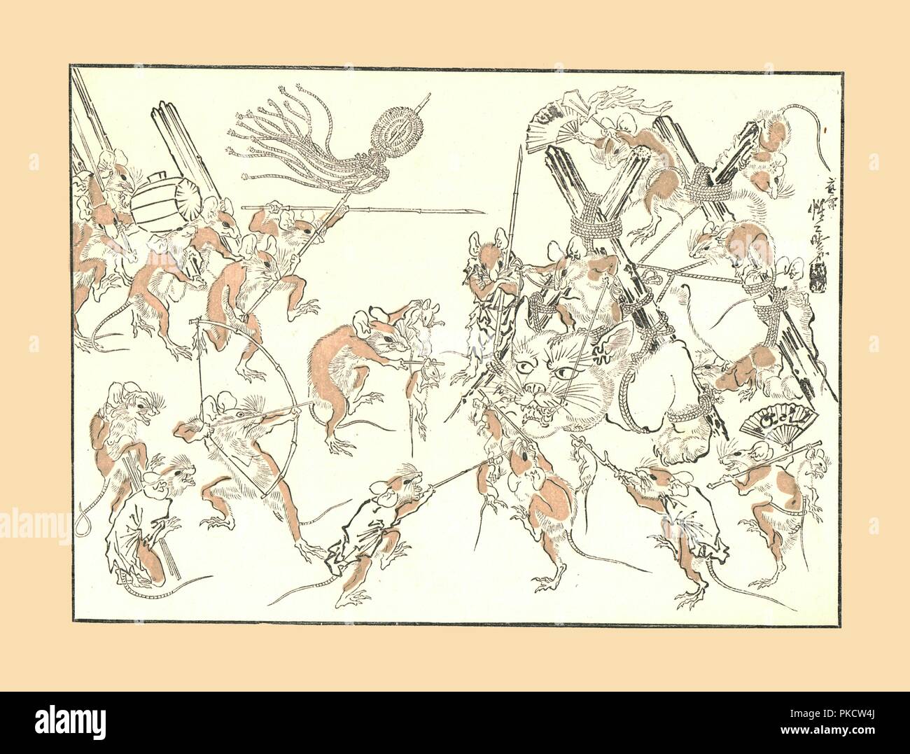 'Retribution, the Rats and the Cat', 1878, (1886). Artist: Unknown ...