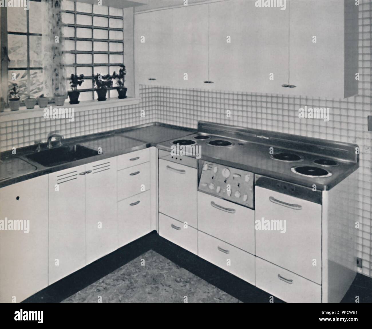 'General Electric Company - The Kitchen', 1940. Artist: Unknown Stock ...