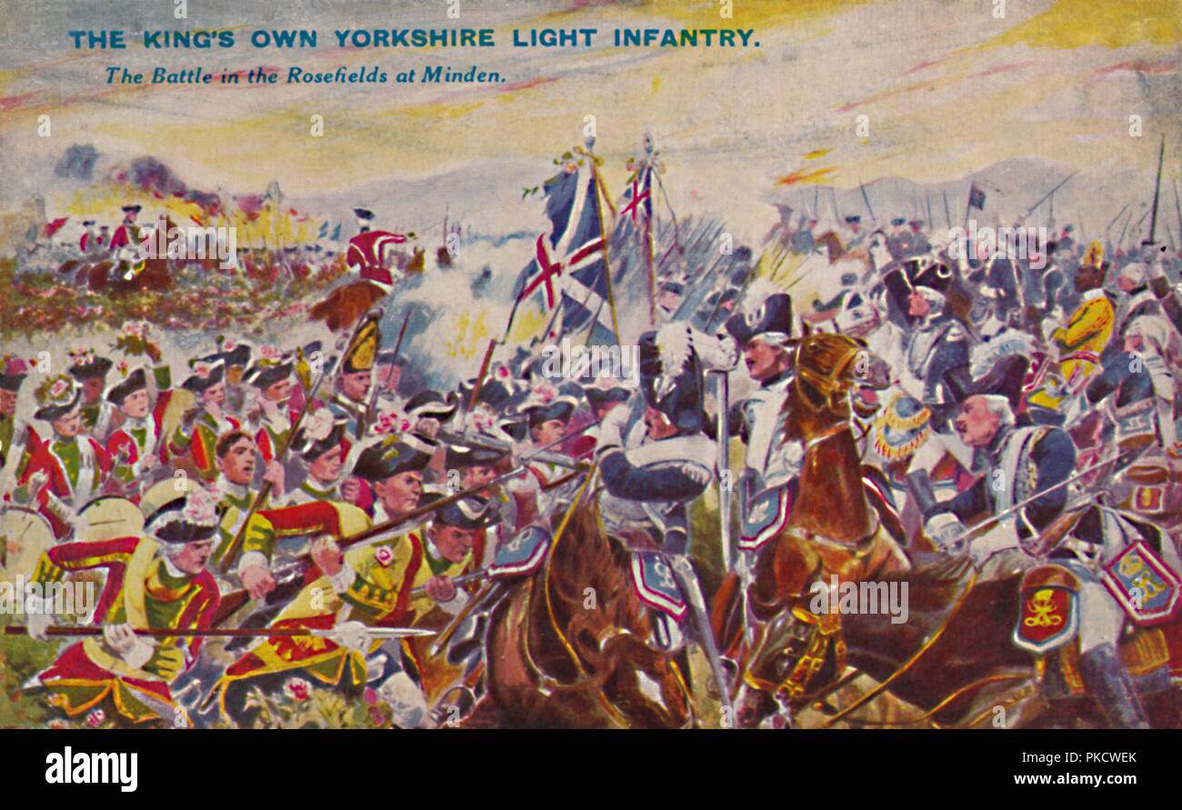 Kings own yorkshire light infantry hi-res stock photography and images ...