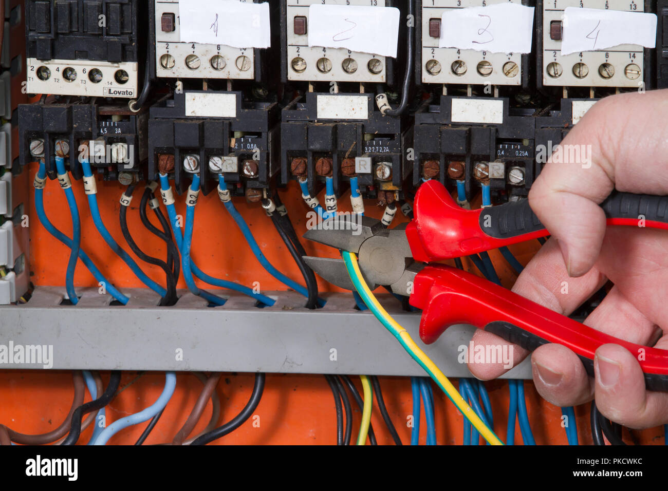 Electrical panel repair hi-res stock photography and images - Alamy