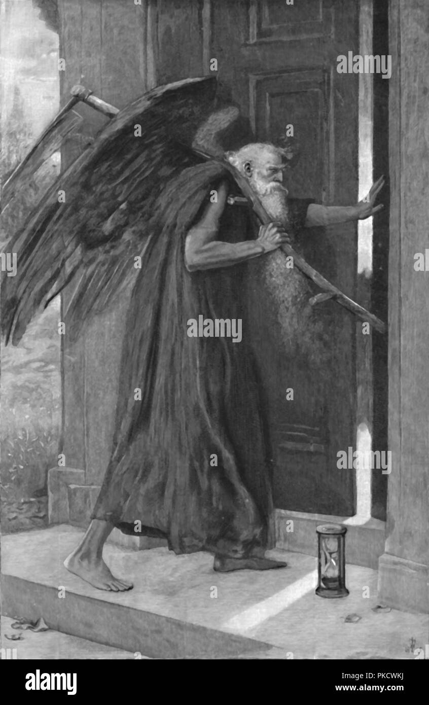 Grim reaper death 19th century hi-res stock photography and images - Alamy