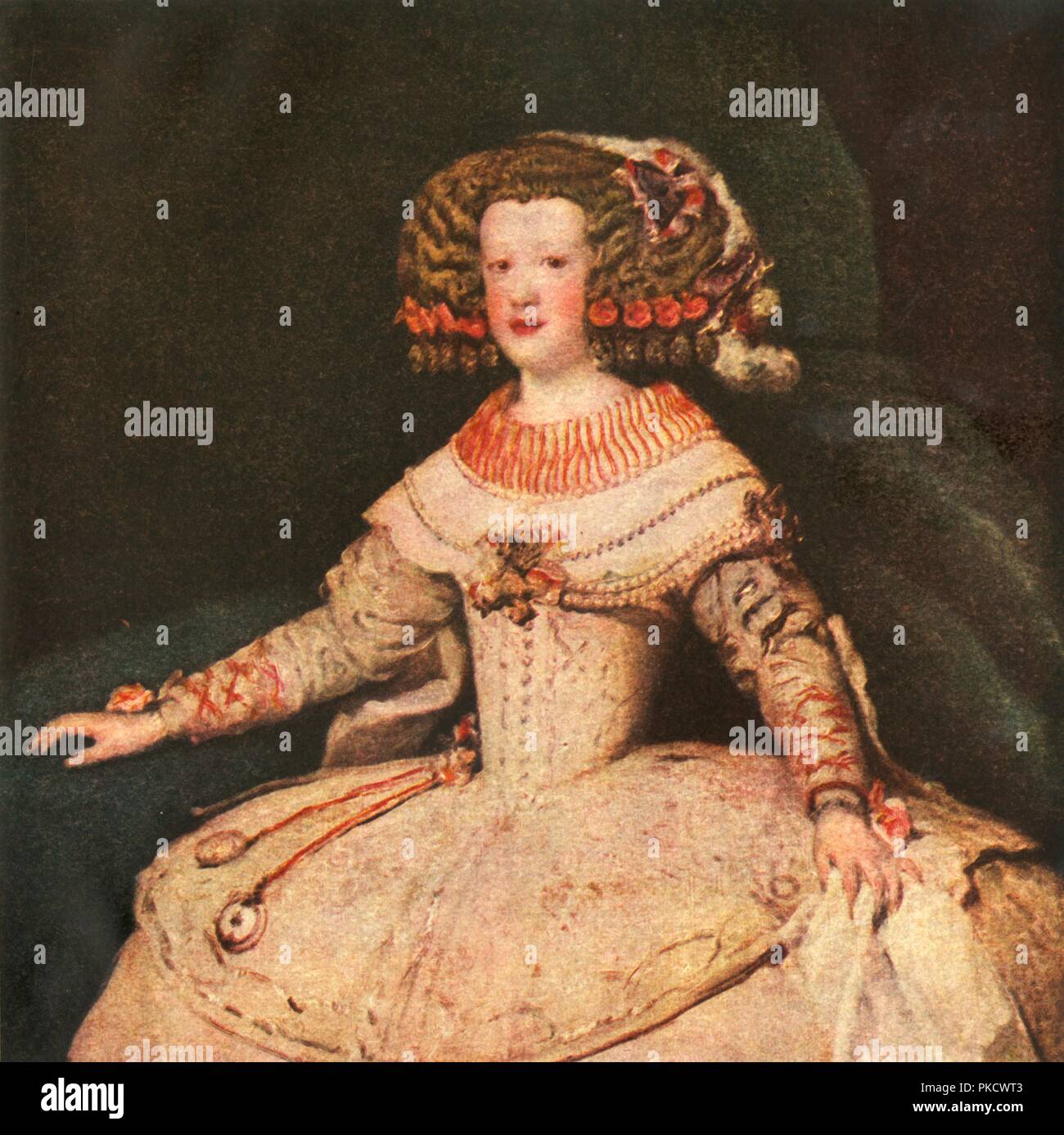 Portrait of the infanta maria theresa, hi-res stock photography and ...