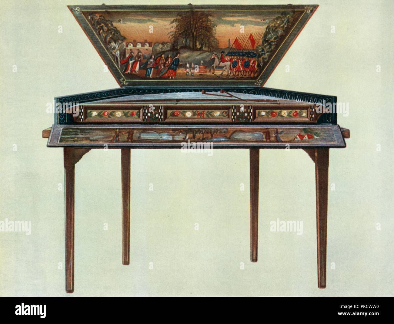 17th century musical instruments hi-res stock photography and images ...