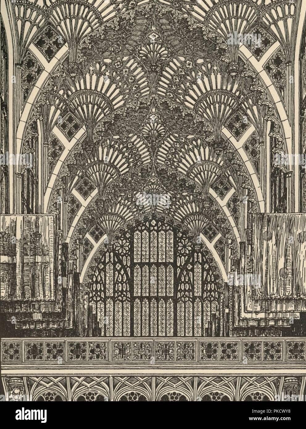 Fan vault building architecture hi-res stock photography and images - Alamy