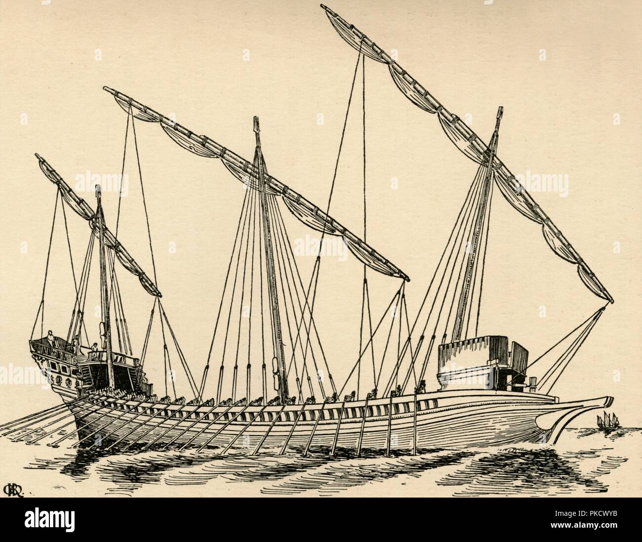 Galley Ship Oars Stock Photos & Galley Ship Oars Stock Images - Alamy