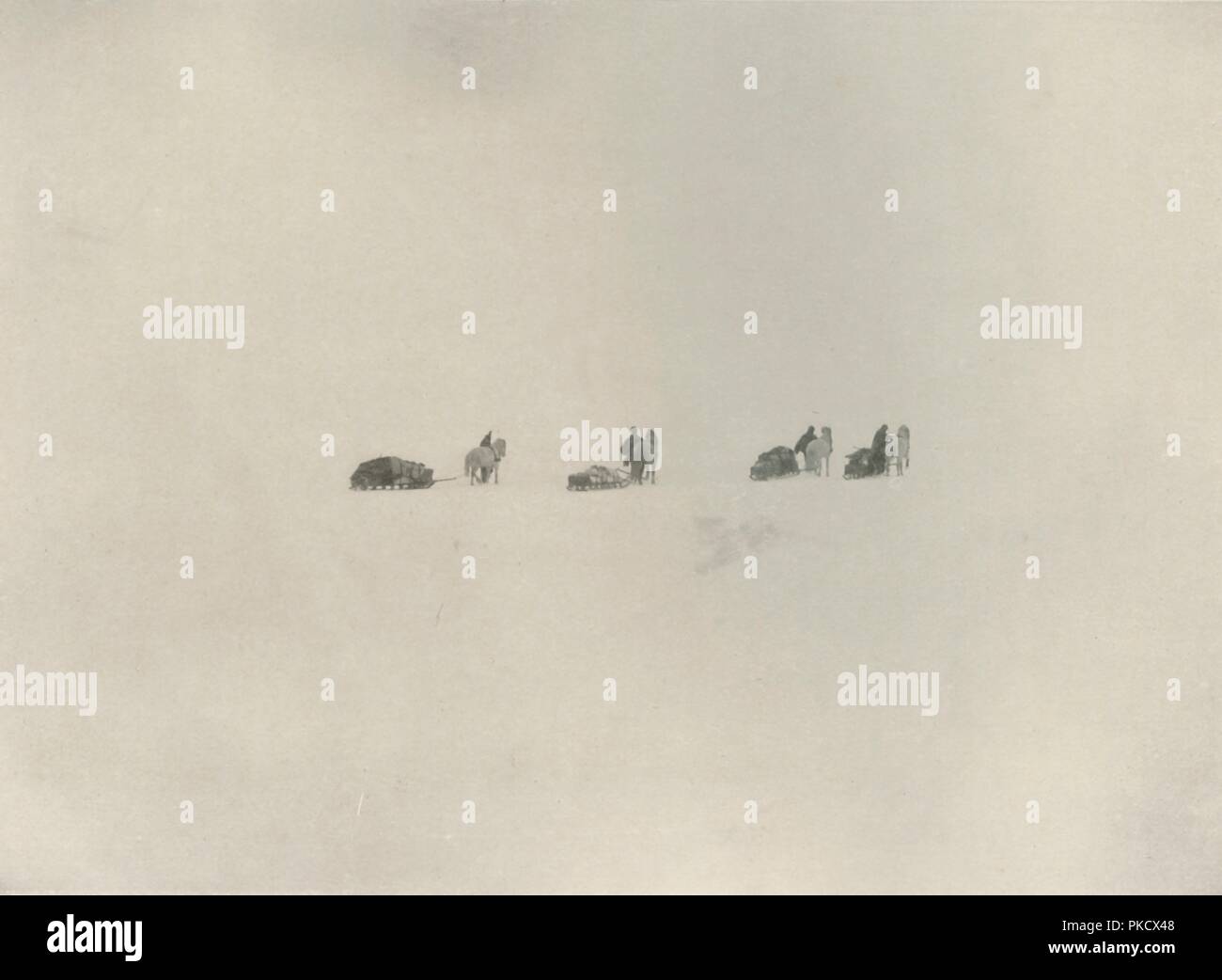 'The Southern Party Marching into the White Unknown', 1908, (1909 ...