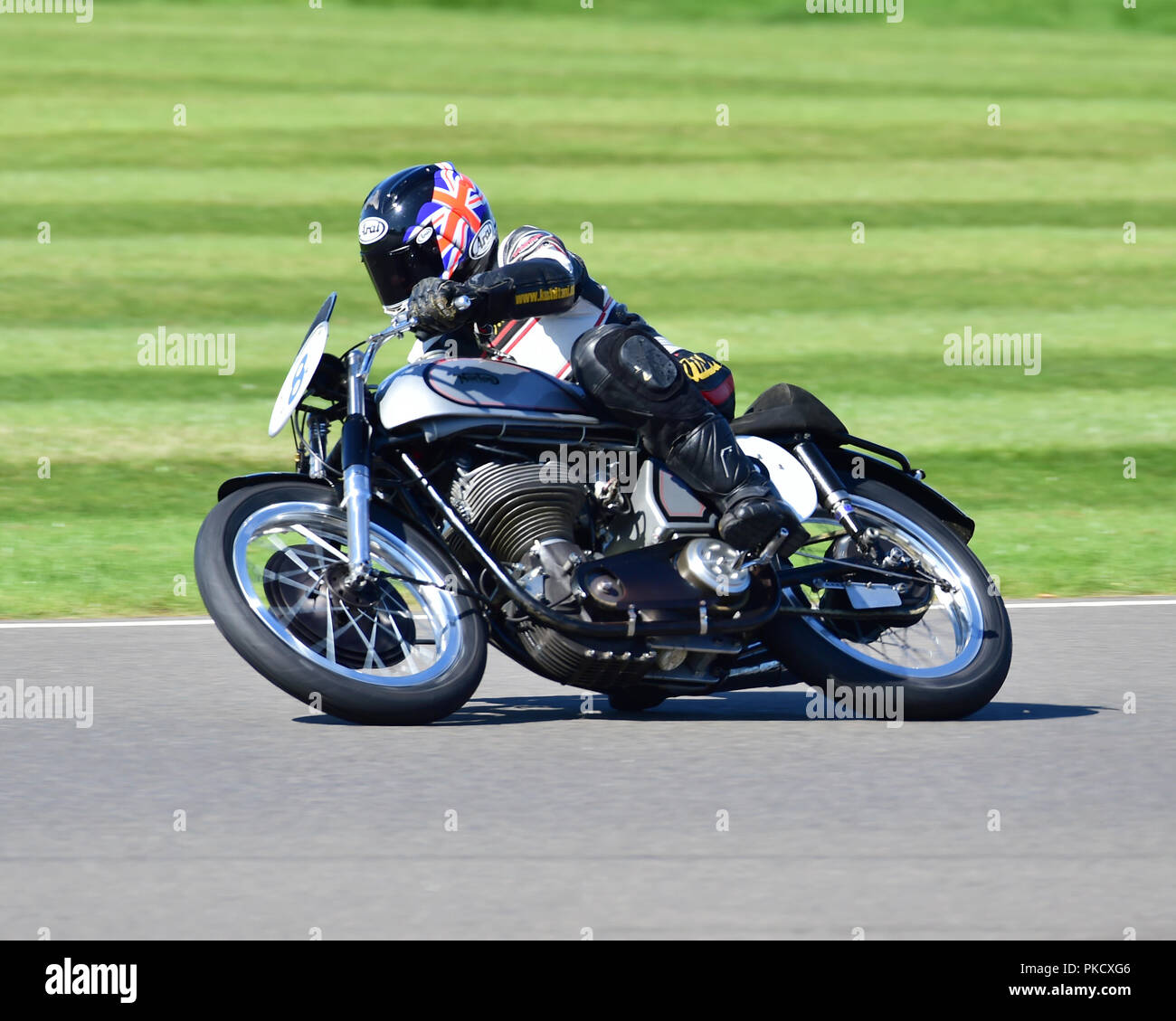 Alan Cathcart, Manx Norton, Barry Sheene Memorial Trophy, Goodwood ...