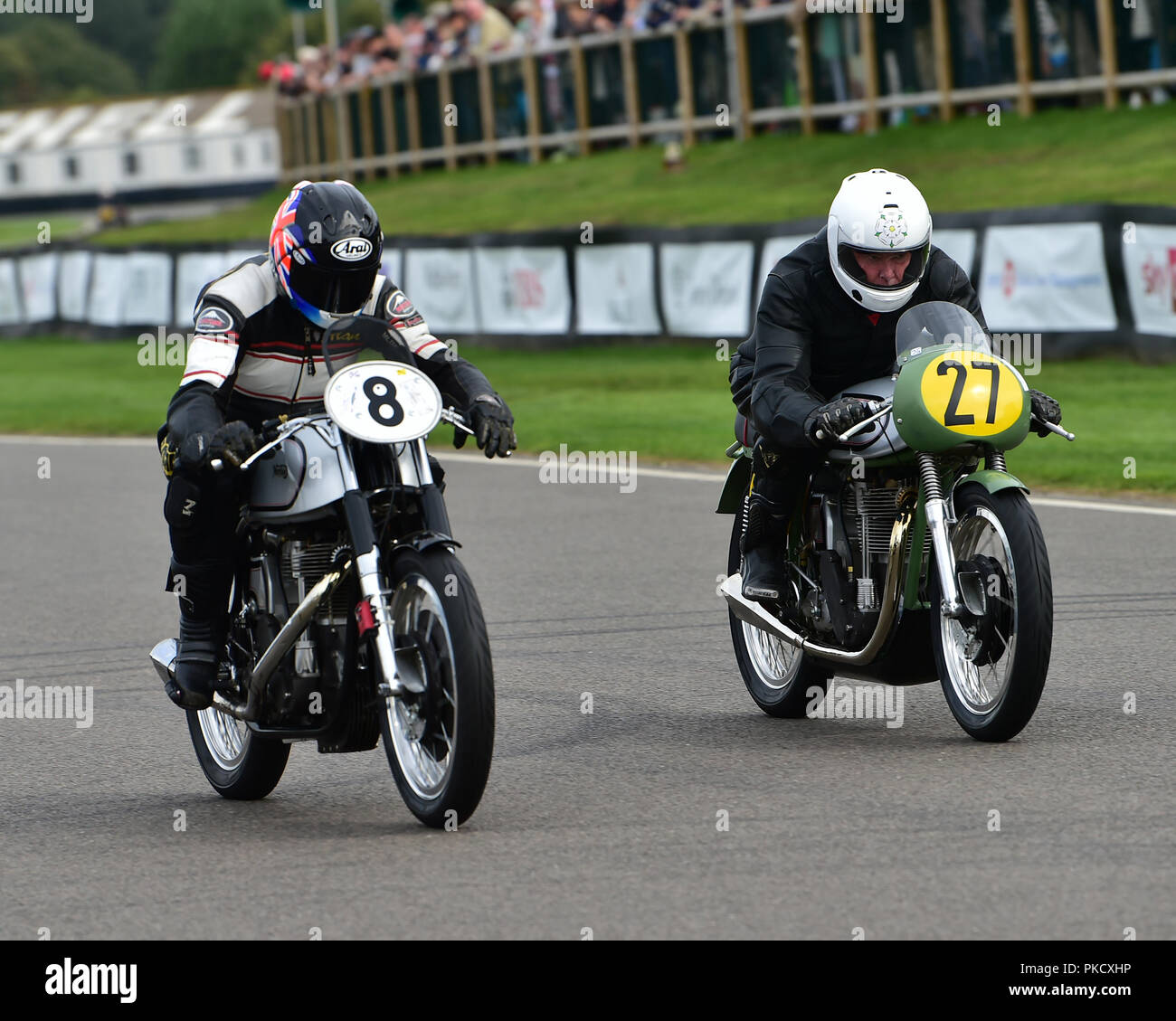 Alan Cathcart, Manx Norton, Tony Smith, Sophie Smith, BSA Gold Star ...