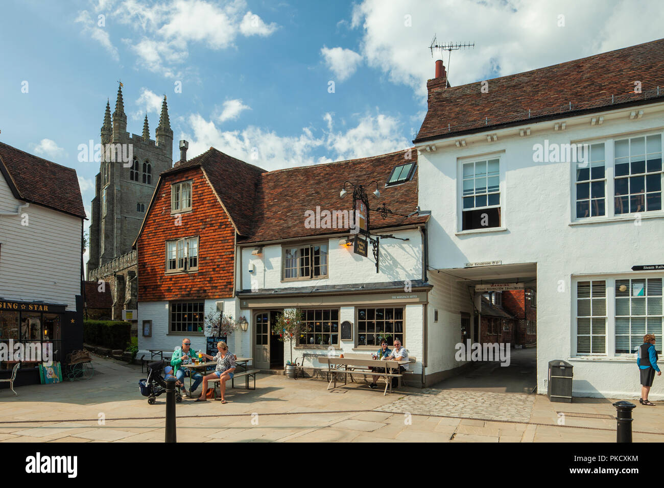 Summer afternoon in Tenterden, Kent, England Stock Photo - Alamy