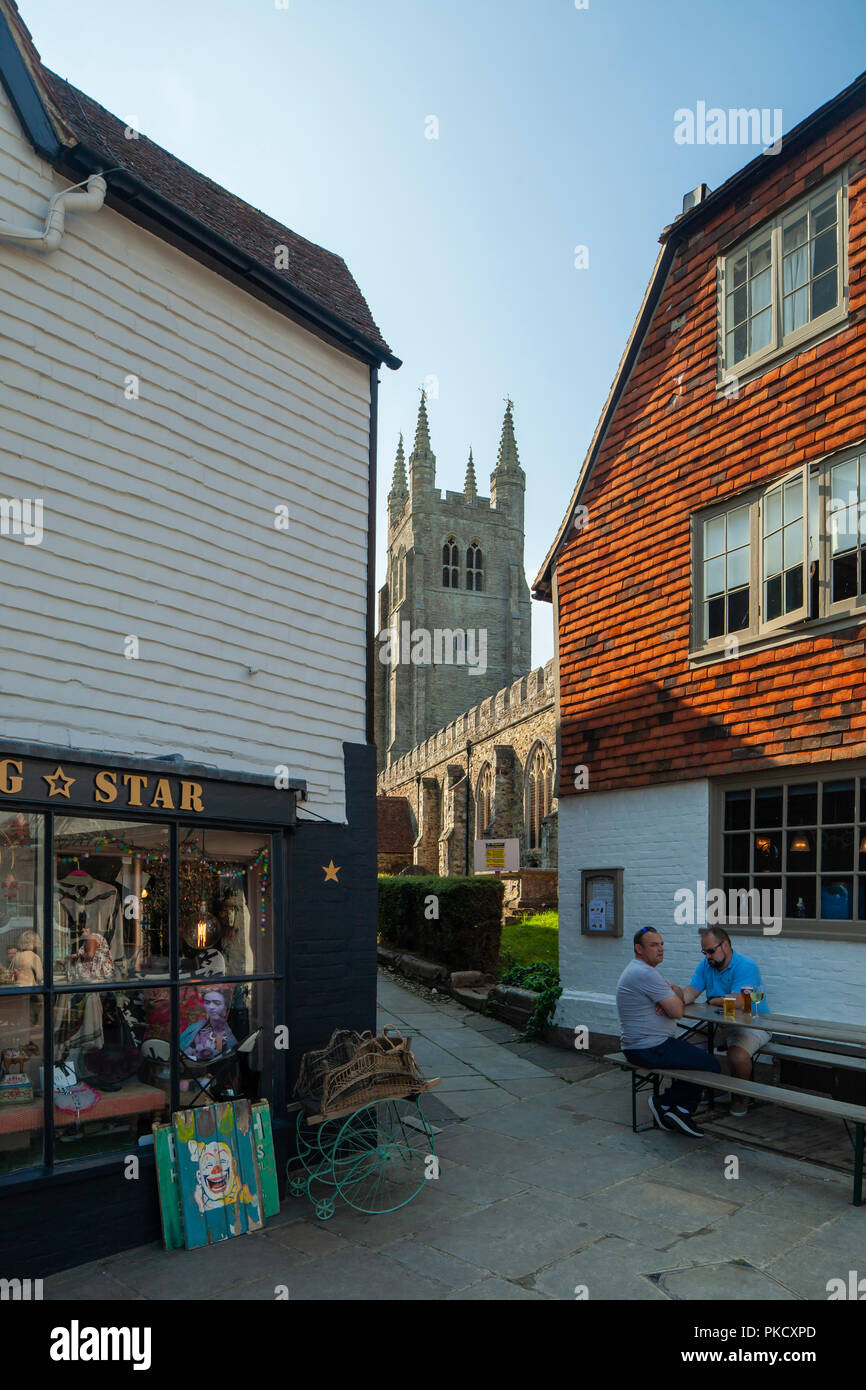 Summer afternoon in Tenterden, Kent, England Stock Photo - Alamy