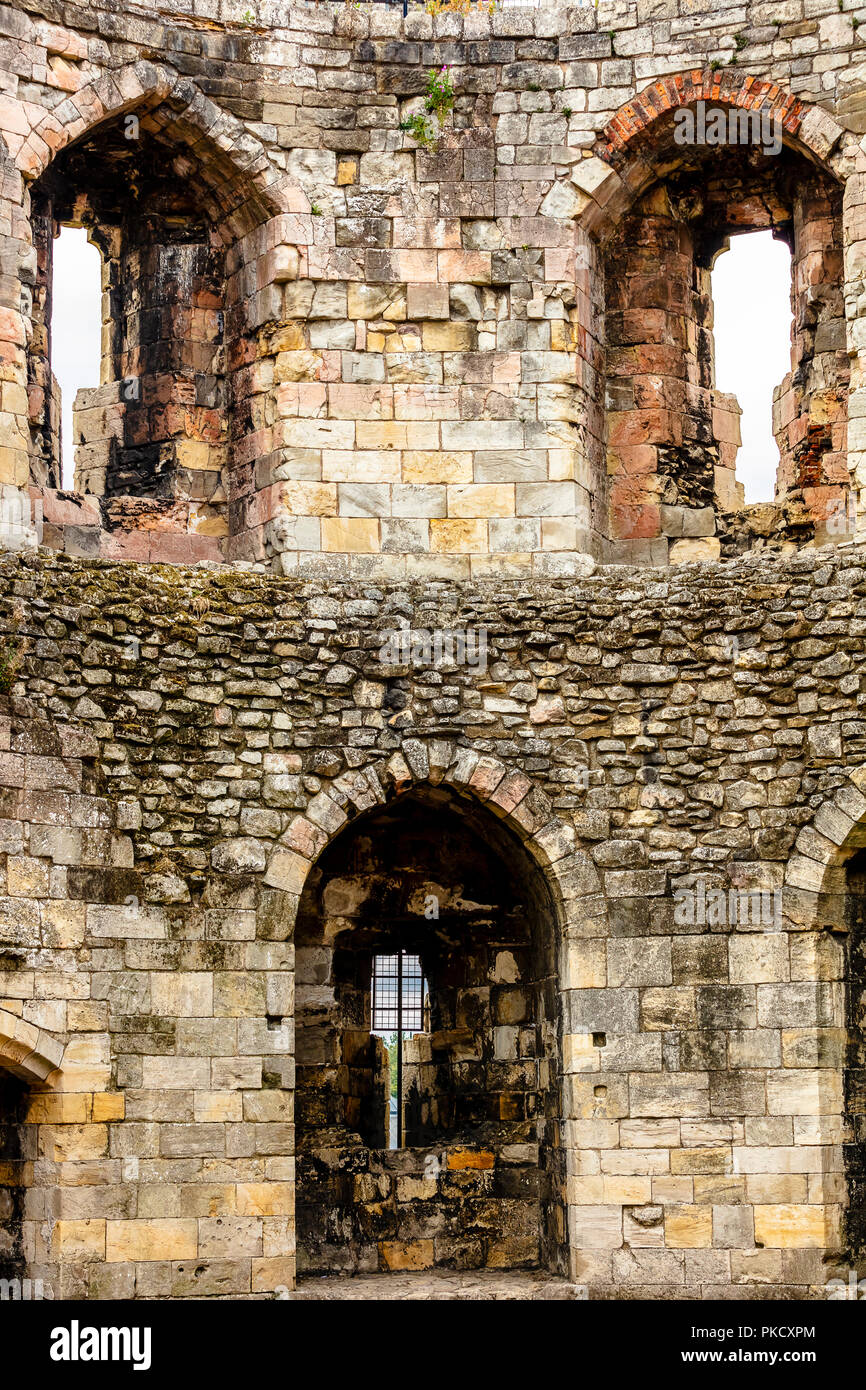 Inside cliffords tower york castle hi-res stock photography and images ...