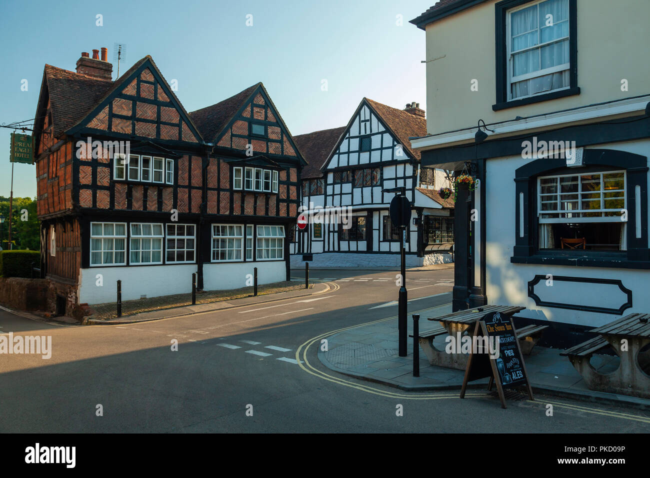 Summer afternoon in Midhurst, West Sussex, England Stock Photo - Alamy