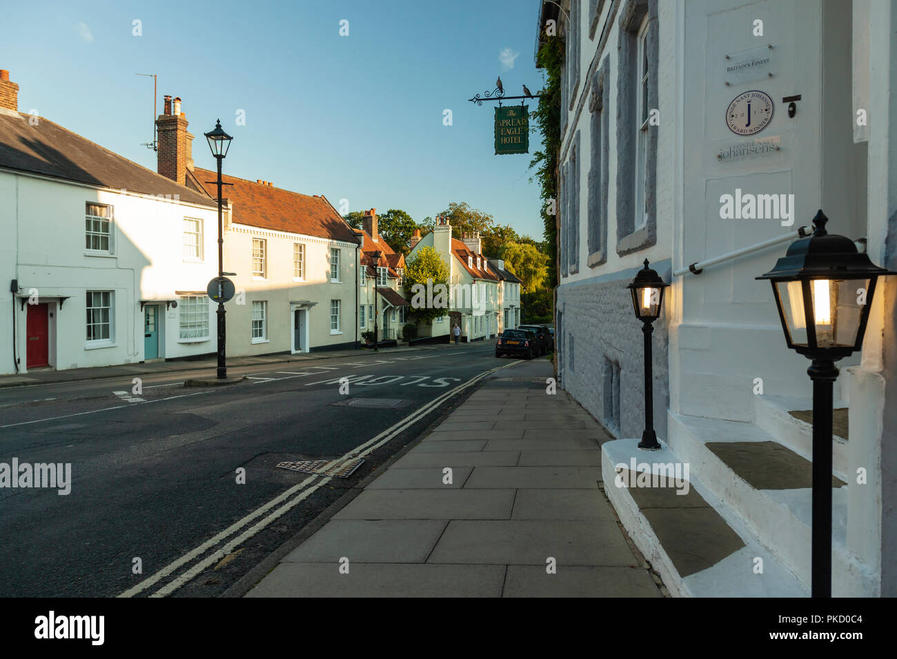 Evening in Midhurst, West Sussex, England Stock Photo - Alamy
