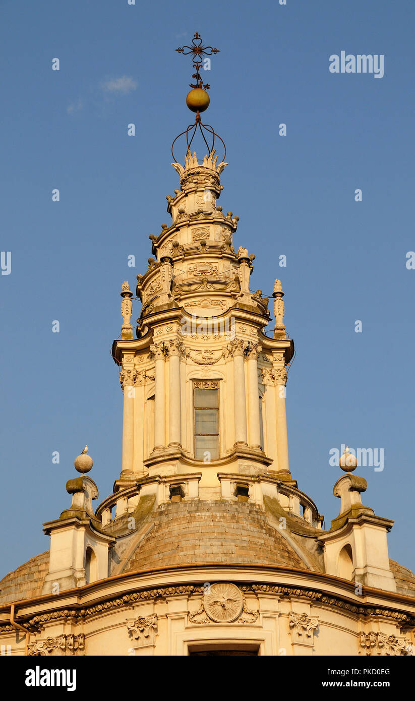 Italy, Lazio, Rome, Centro Storico, church of Sant'Ivo all Sapiens ...