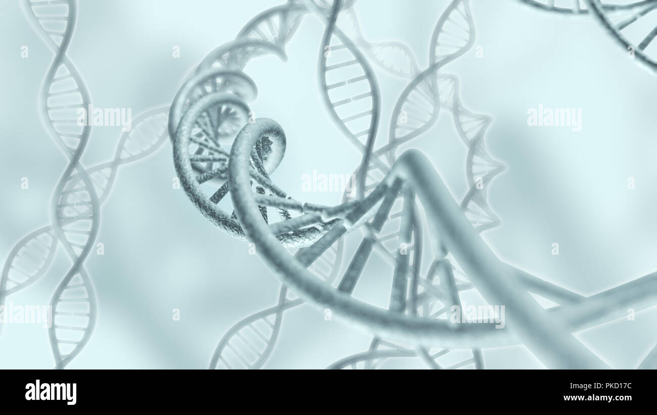 Genetic DNA code strands 3D rendering Stock Photo - Alamy