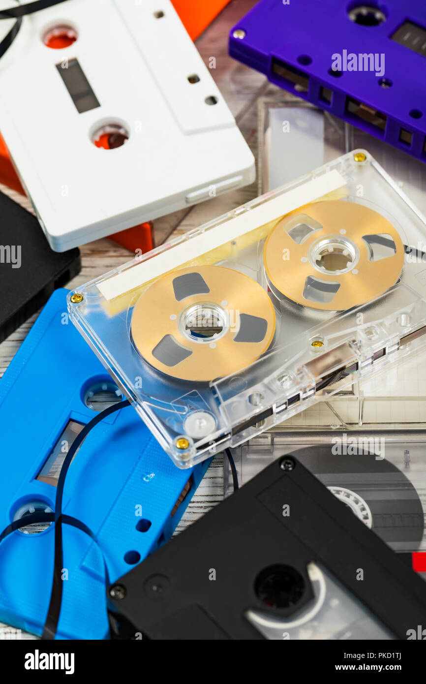 Compact cassettes tape hi-res stock photography and images - Alamy