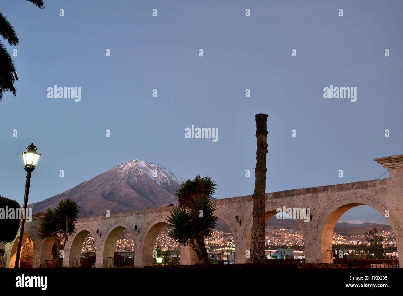 Volcano Misti in Arequipa, Peru Stock Photo - Alamy
