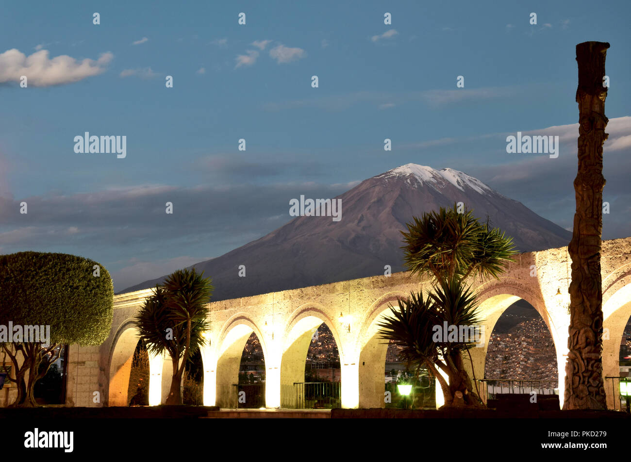 Andes mountains misti volcano hi-res stock photography and images - Alamy