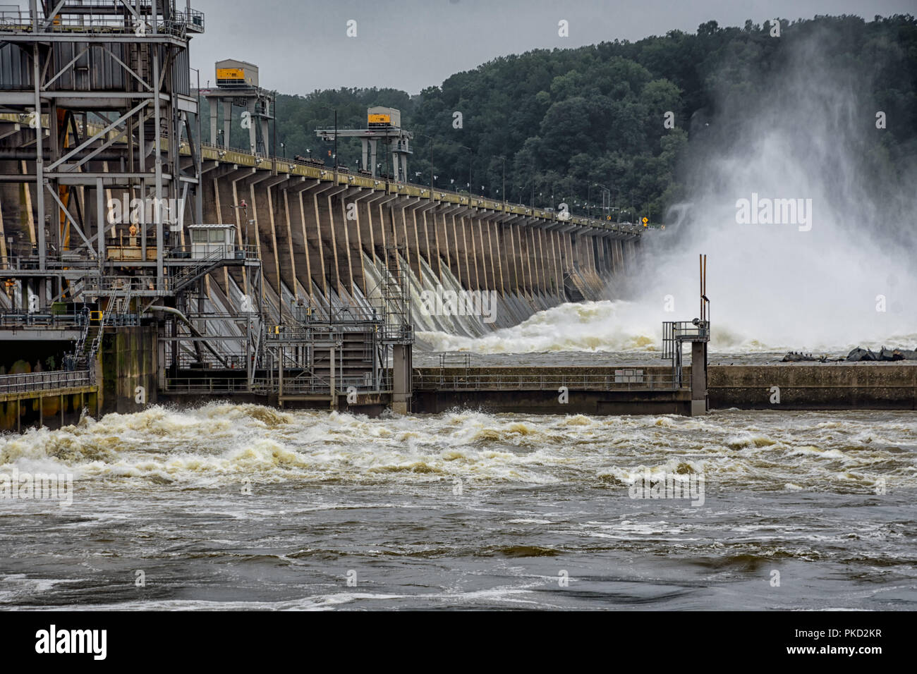 Conowingo dam flood gates hi-res stock photography and images - Alamy