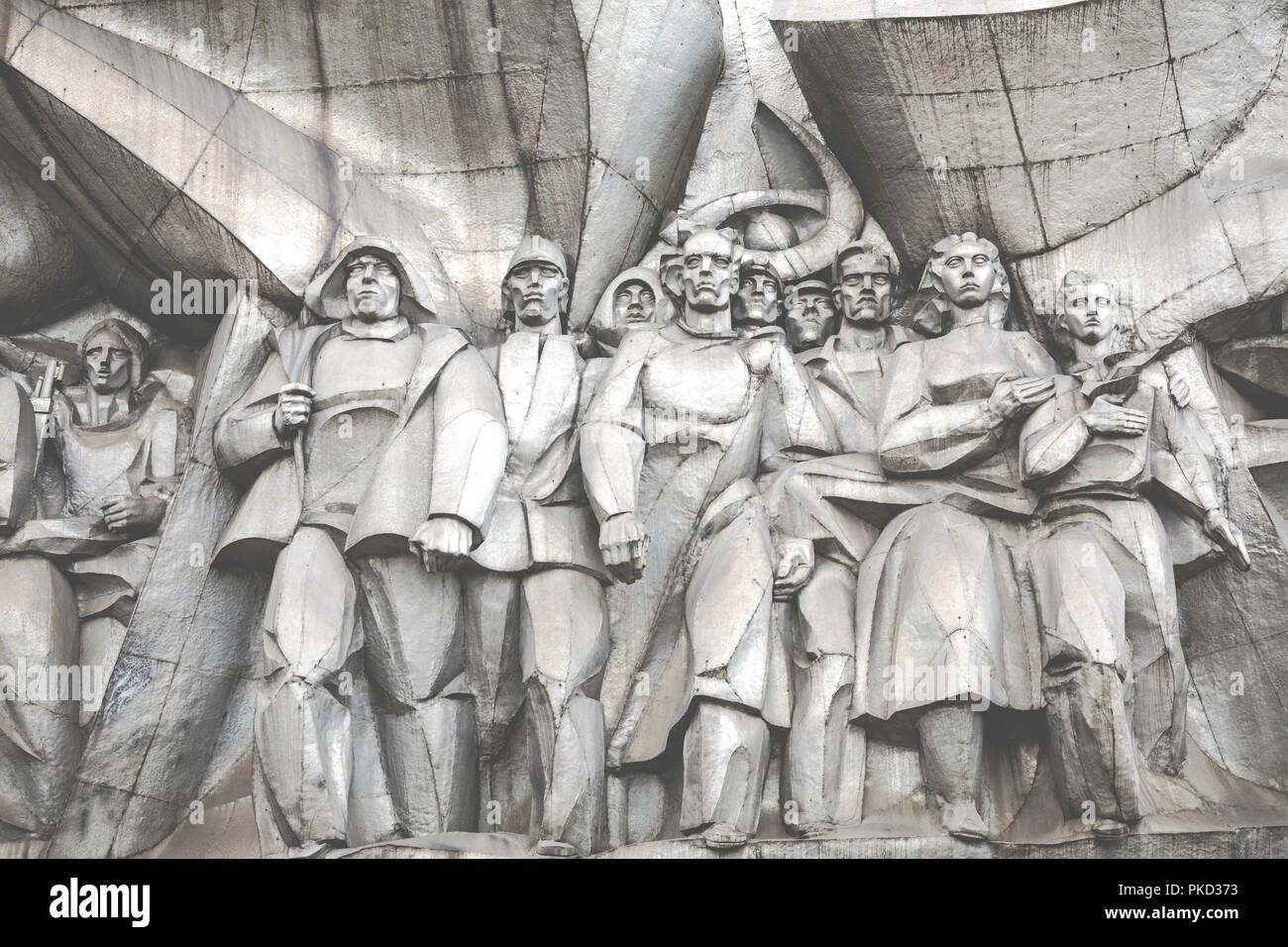 Soviet era heroic statue hi-res stock photography and images - Alamy