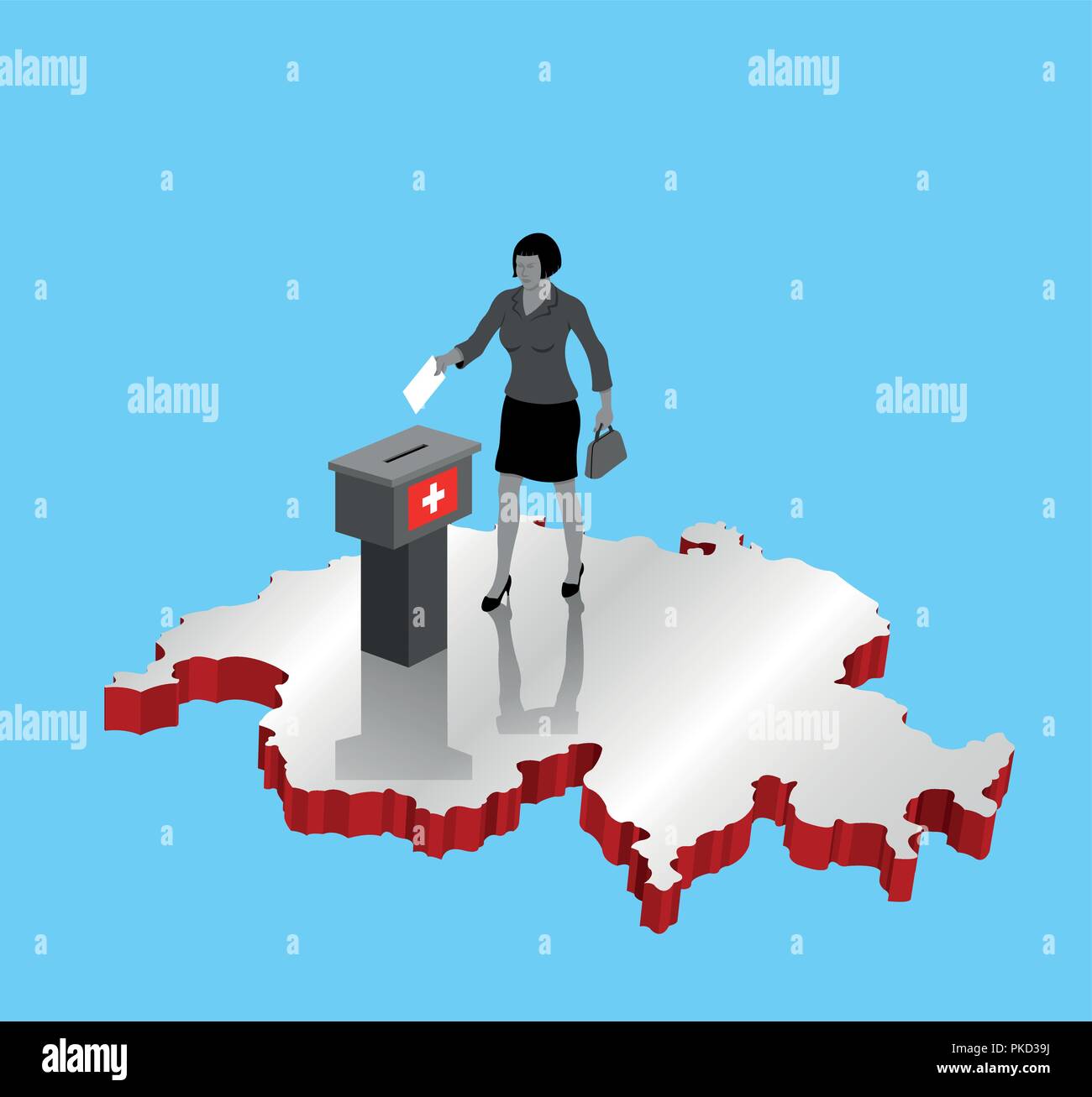 Vector political world map layers hi-res stock photography and images ...