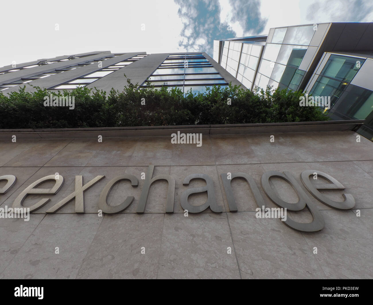 The Exchange in Manchester Stock Photo - Alamy